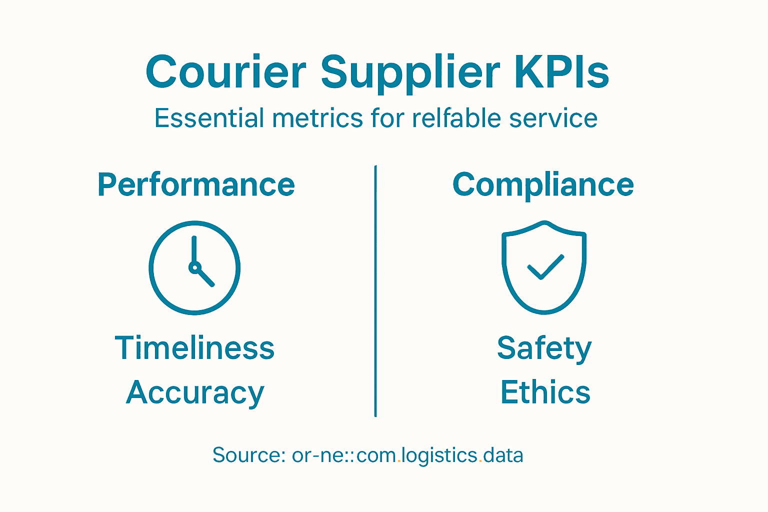 Managing Supplier Relationships for Reliable Courier Services - ORNER