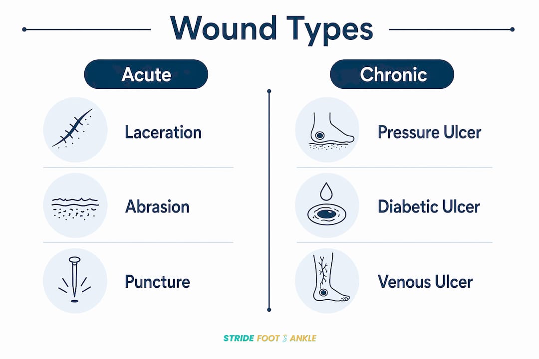 Wounds: Types, Healing Stages, and Treatment Guide - Stride Foot ...