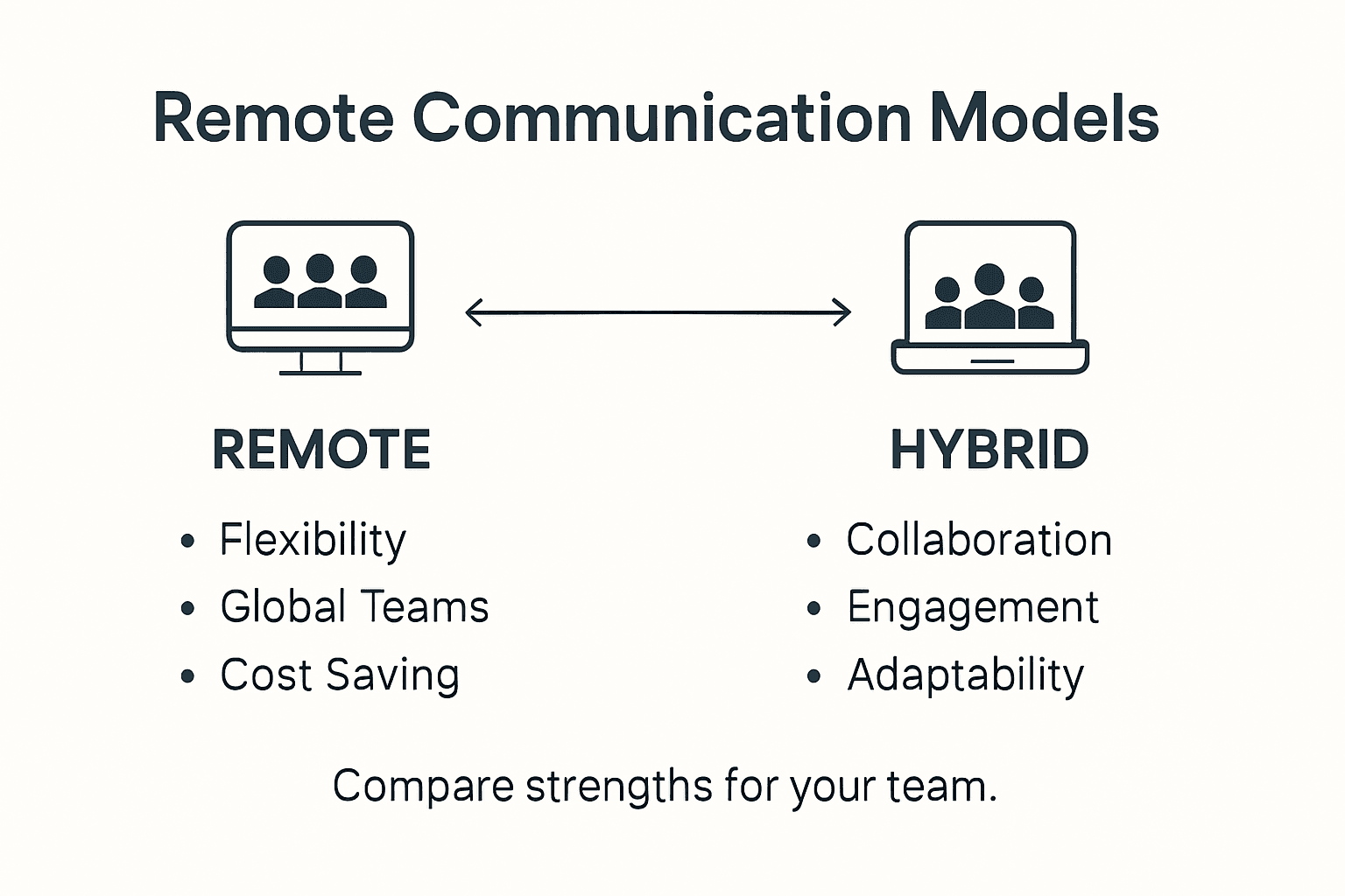 Remote Team Communication Tools: Driving Productivity - Projector Display
