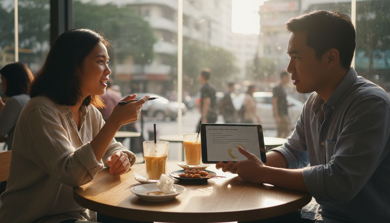 Networking Tips for Professionals in Malaysia - Projector Display