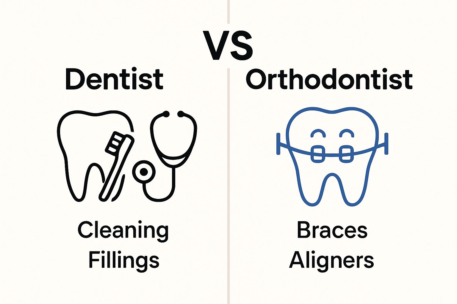 Understanding the Difference Between Dentist and Orthodontist | Paynless