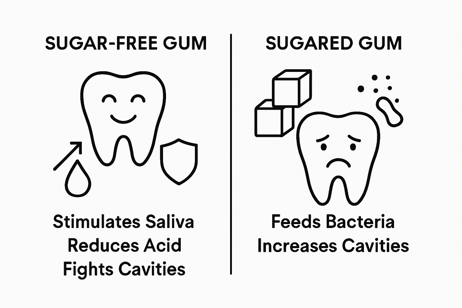 Chewing Gum and Oral Health – Effects Explained | Paynless