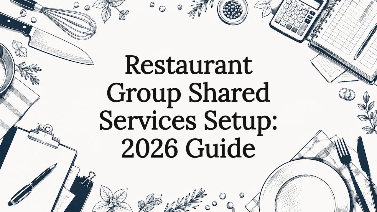 Restaurant Group Shared Services Setup: 2026 Guide