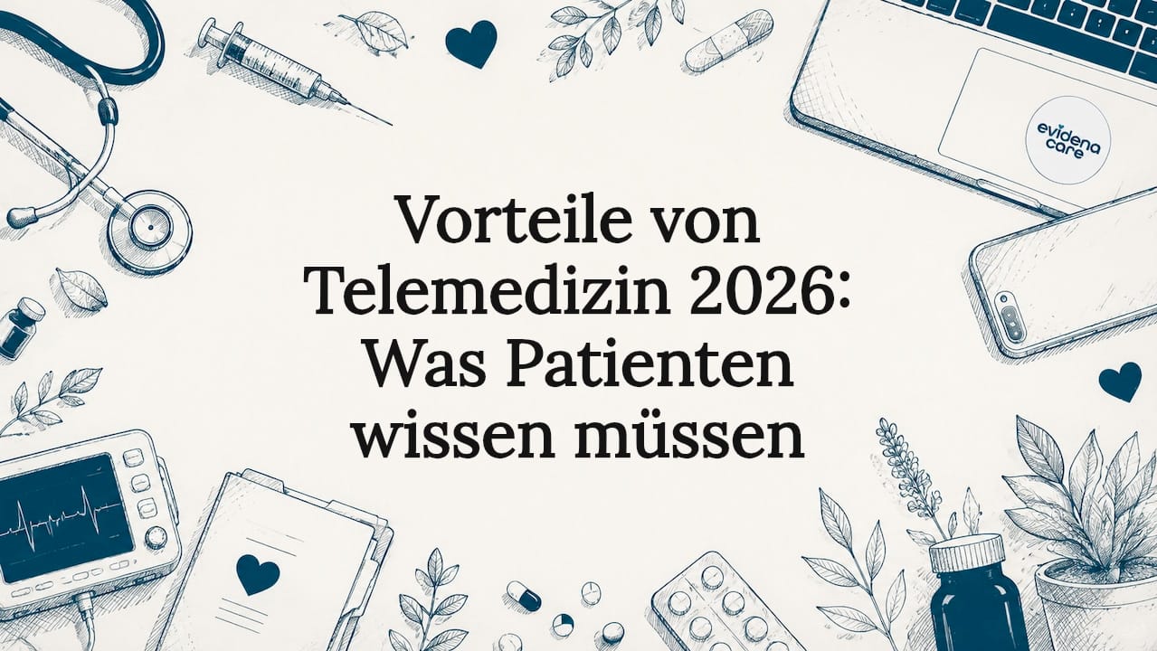 Vorteile von Telemedizin 2026: Was Patienten wissen müssen · Evidena