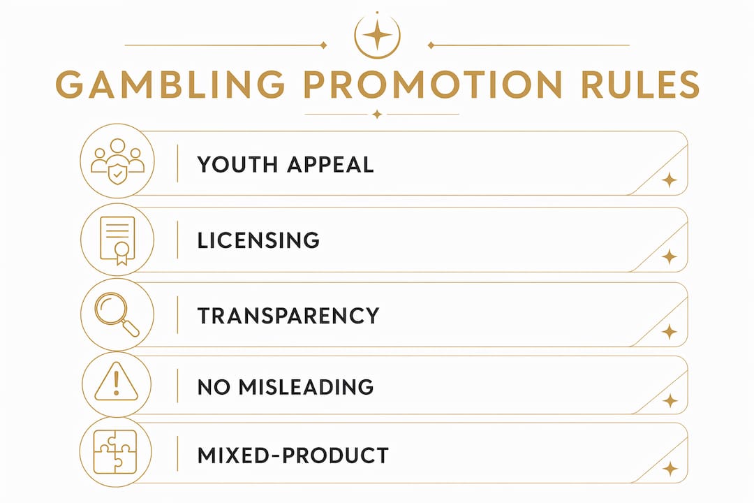 How promotional content rules work in gambling: 2026 guide