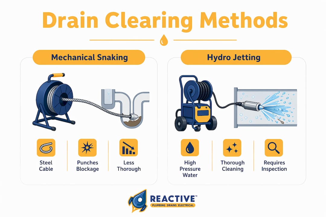 How emergency drain clearing works: a homeowner's guide