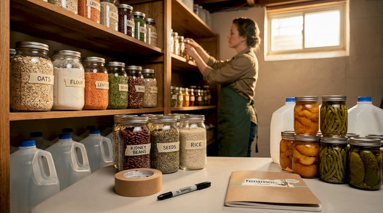 Family Food Storage Checklist for Every Household