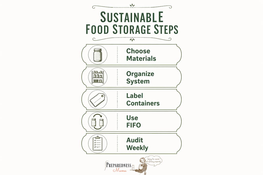 Sustainable Food Storage Explained for Families