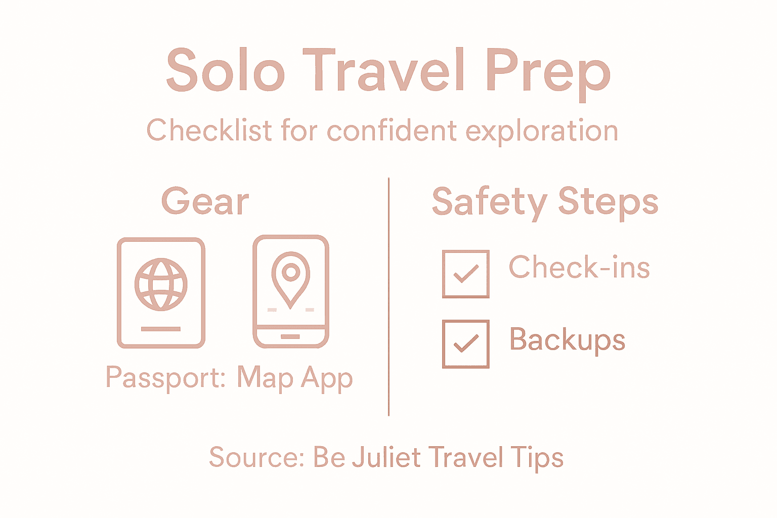 Solo Female Travel Tips for Exploring Confidently – Be Juliet