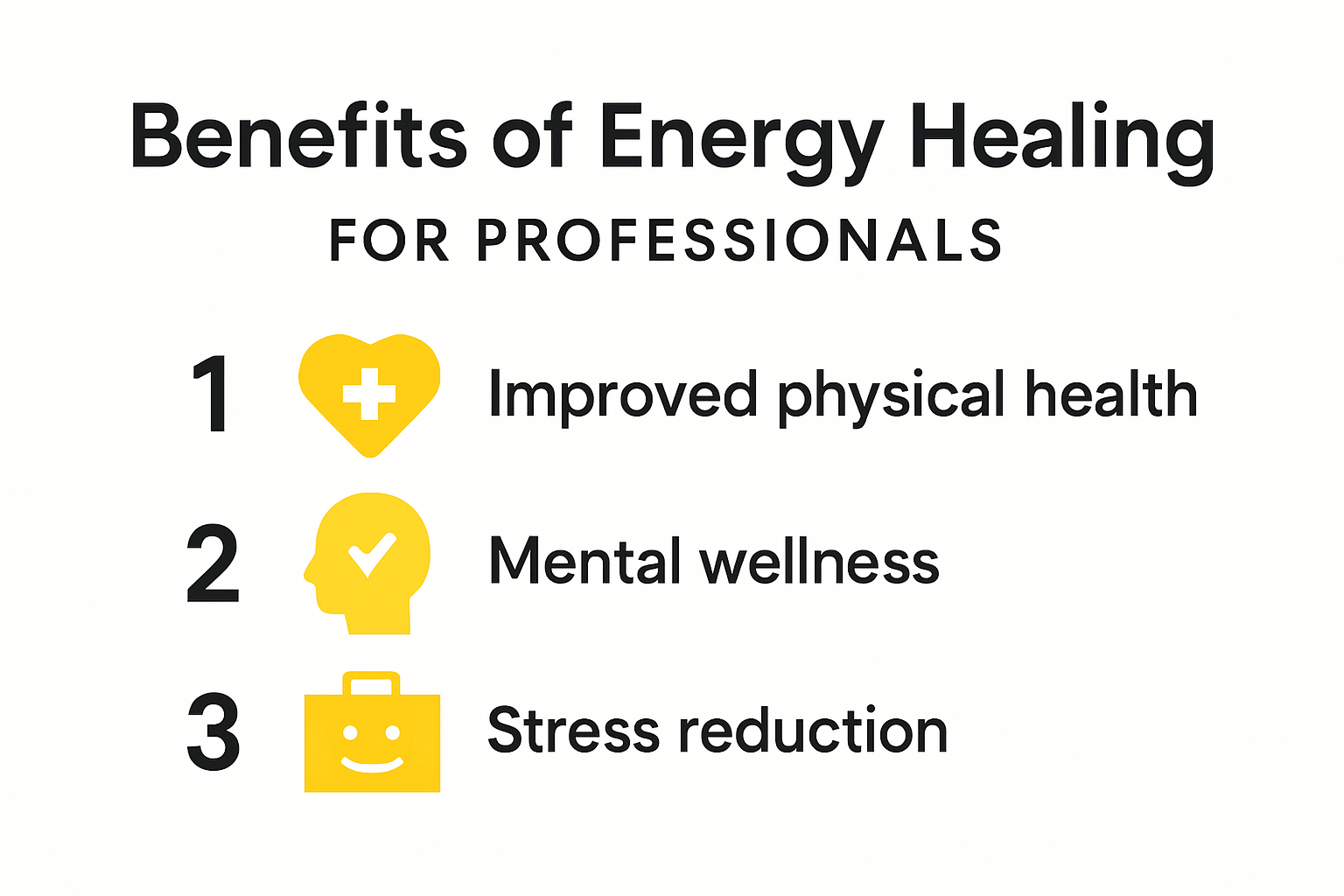 Key Benefits of Energy Healing for Professionals