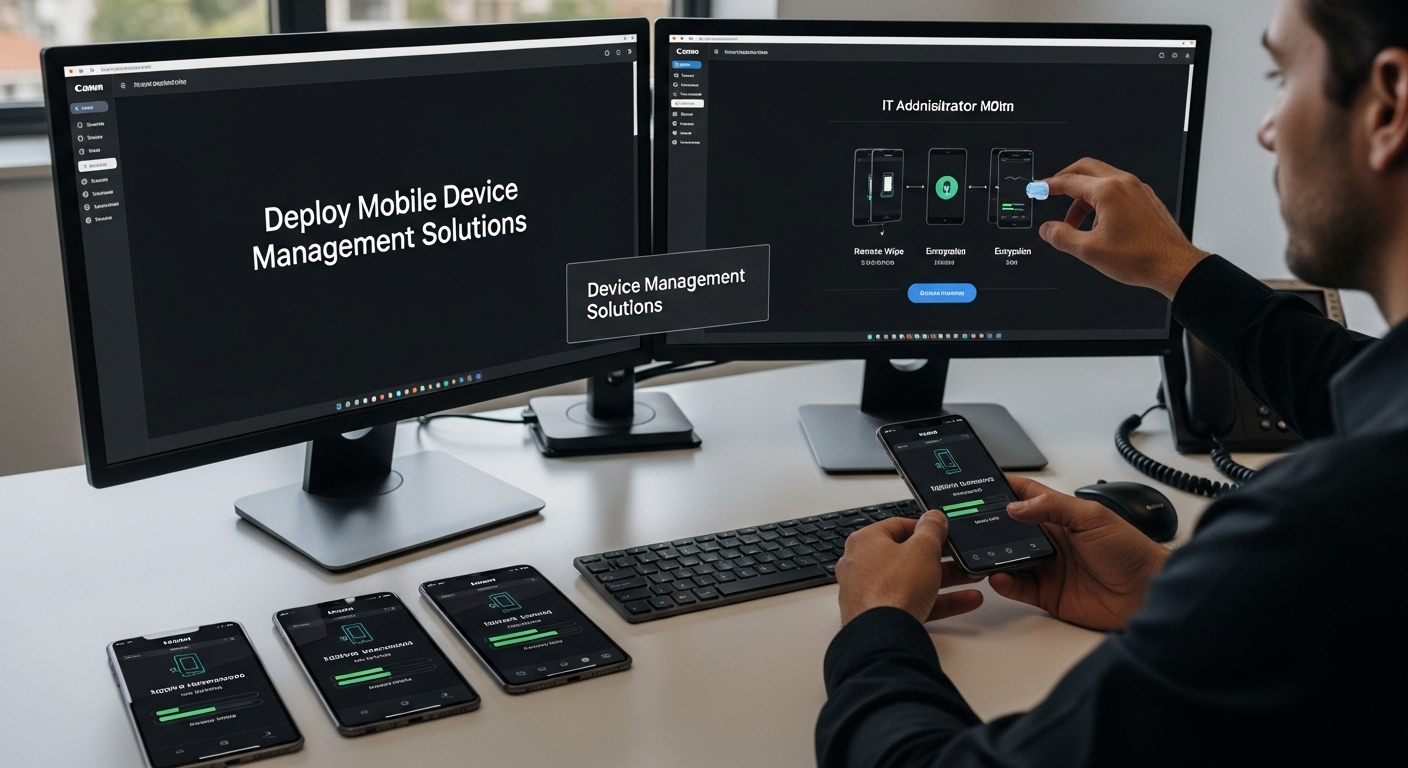 How to Secure Mobile Devices for Your Business - SRS Networks