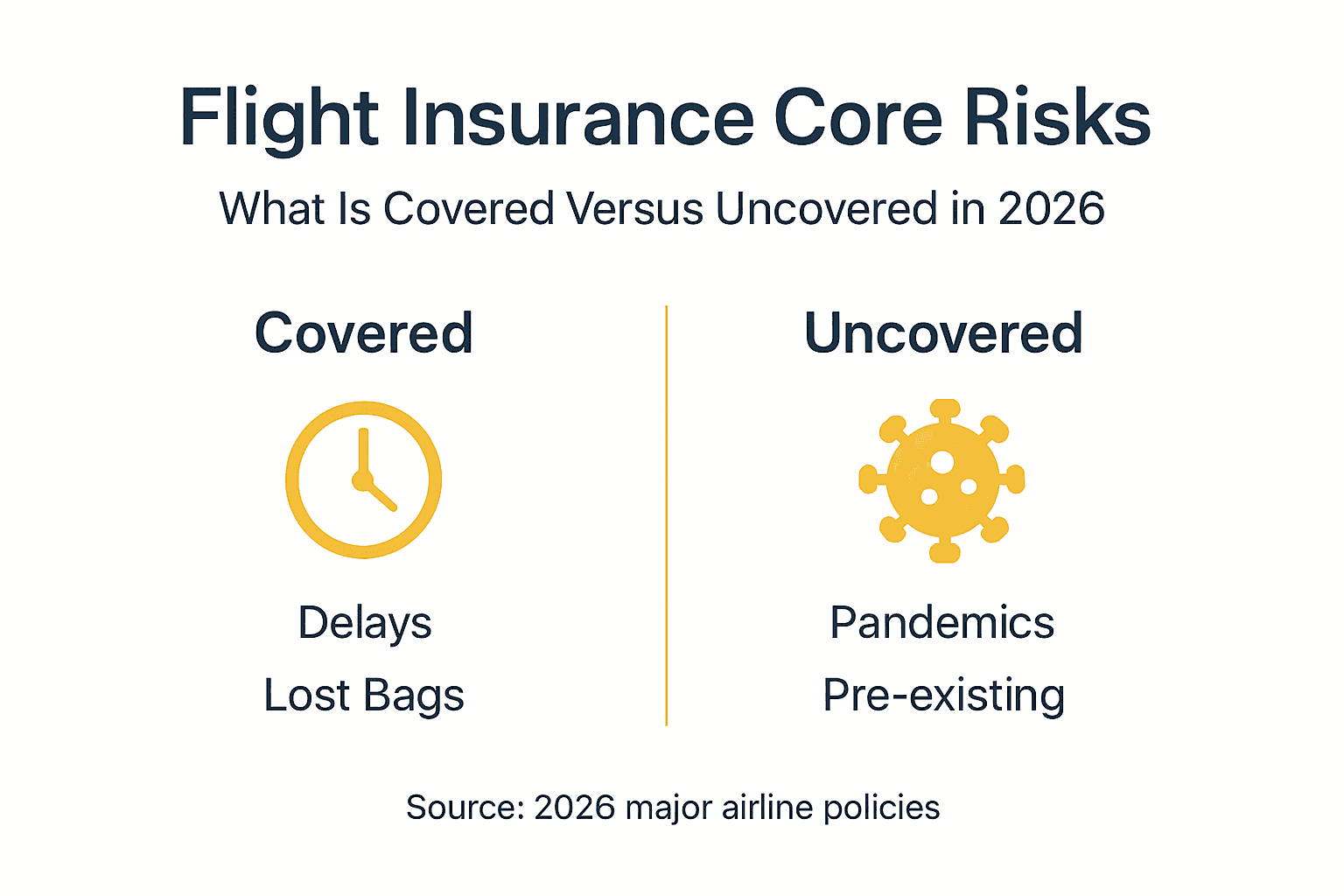 Flight insurance coverage 2026: Protect against 40% uncovered risks ...