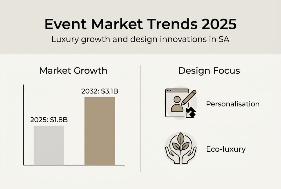 Event design trends 2025: luxury and innovation in SA - Winelands ...