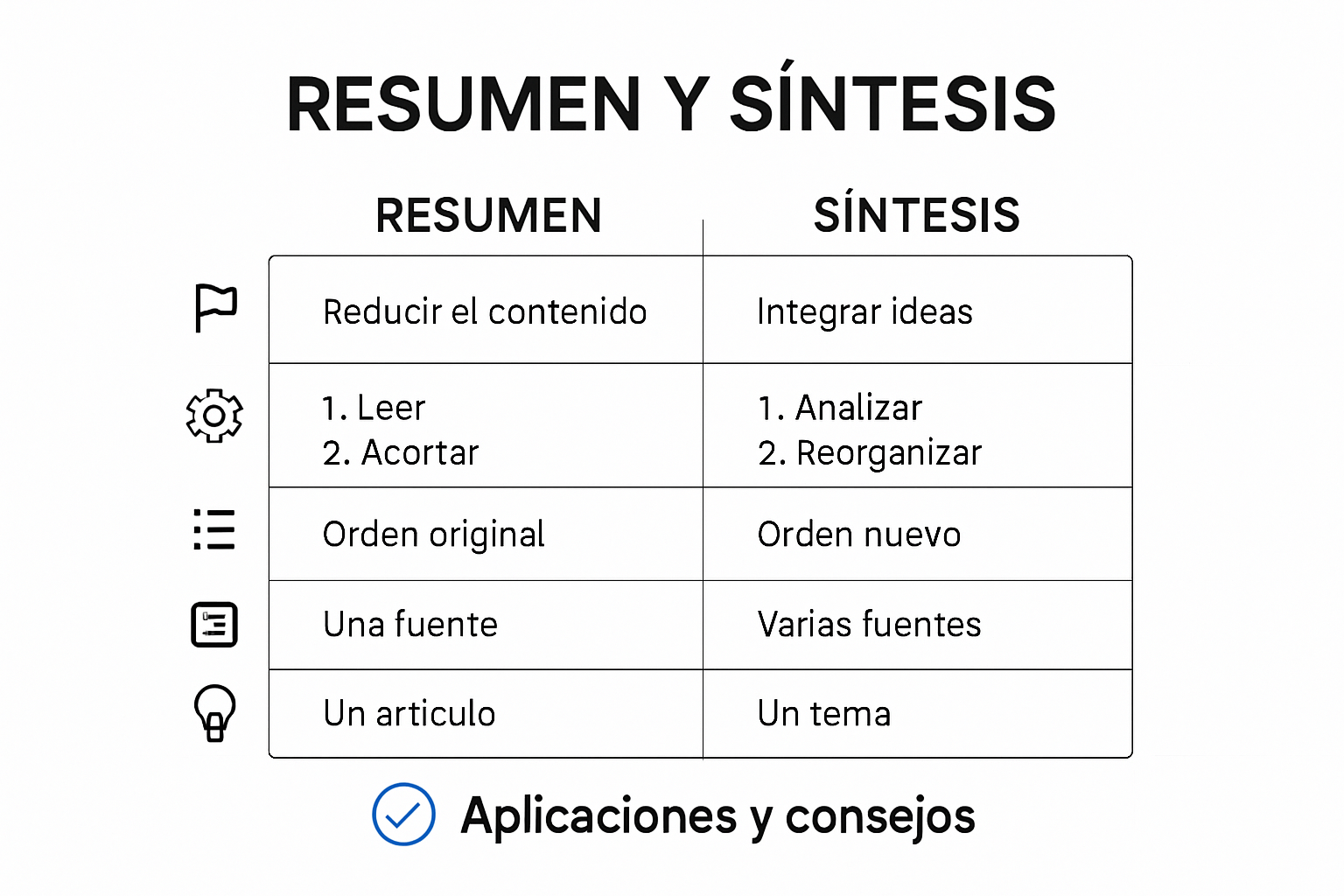 Diferencias entre resumen y síntesis: Entendiendo conceptos clave - Aithor