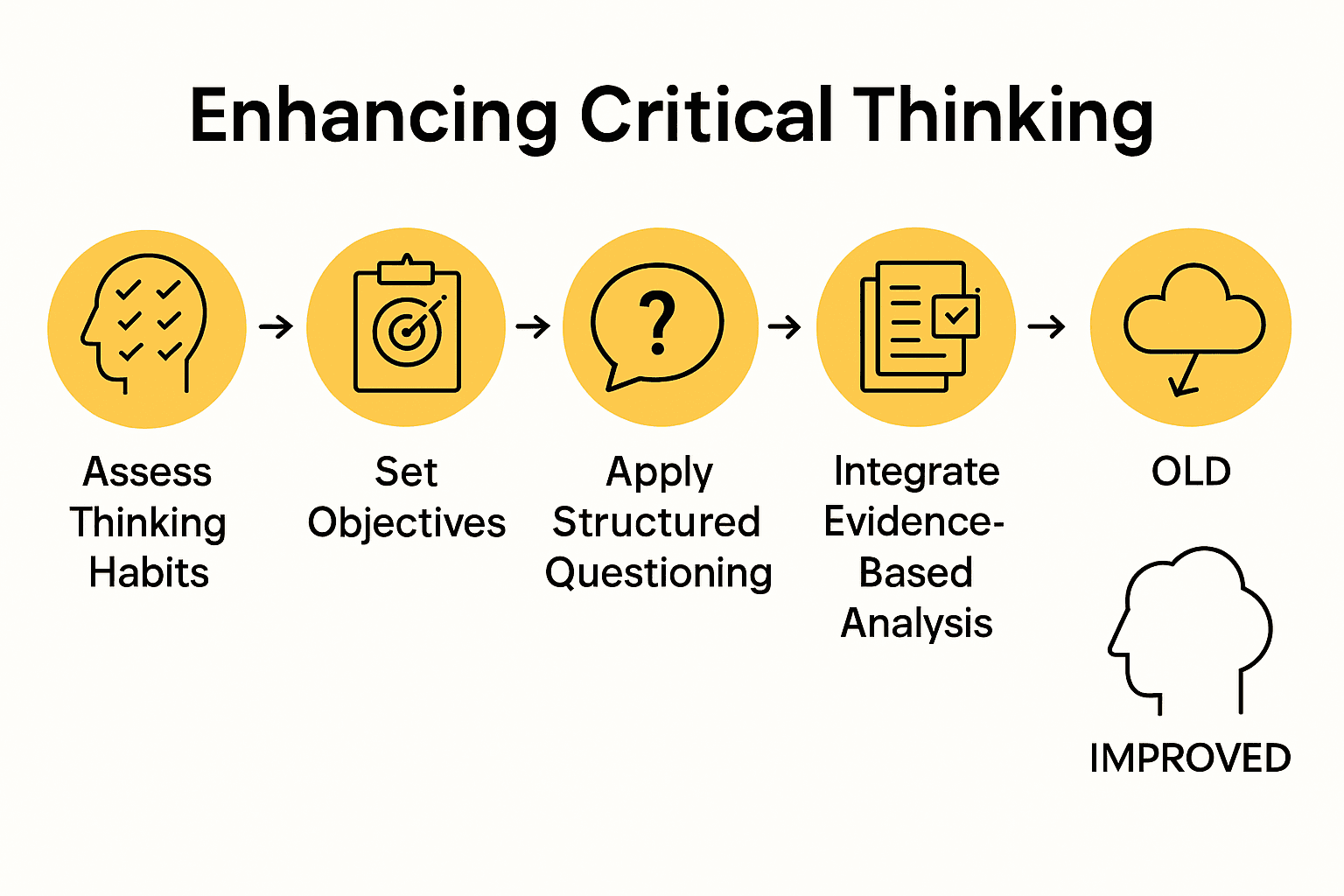 Enhancing Critical Thinking: Step-by-Step Strategies for Success - Rescrito