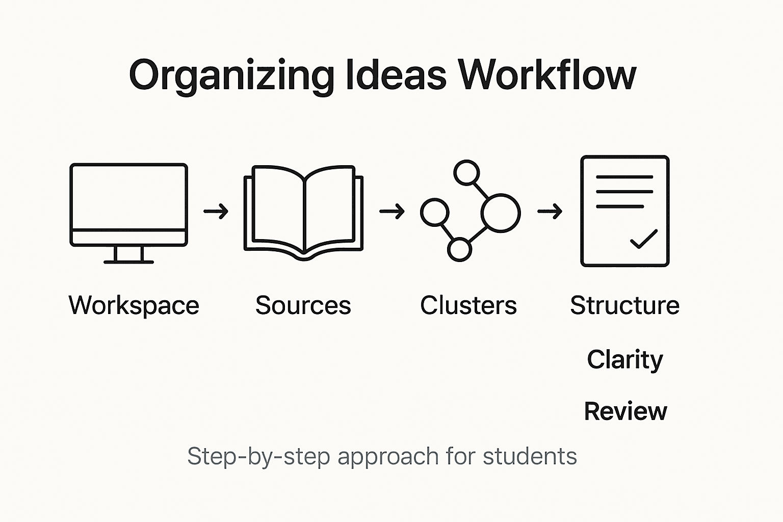 Step-by-Step Guide to Organizing Ideas for Essays and Projects
