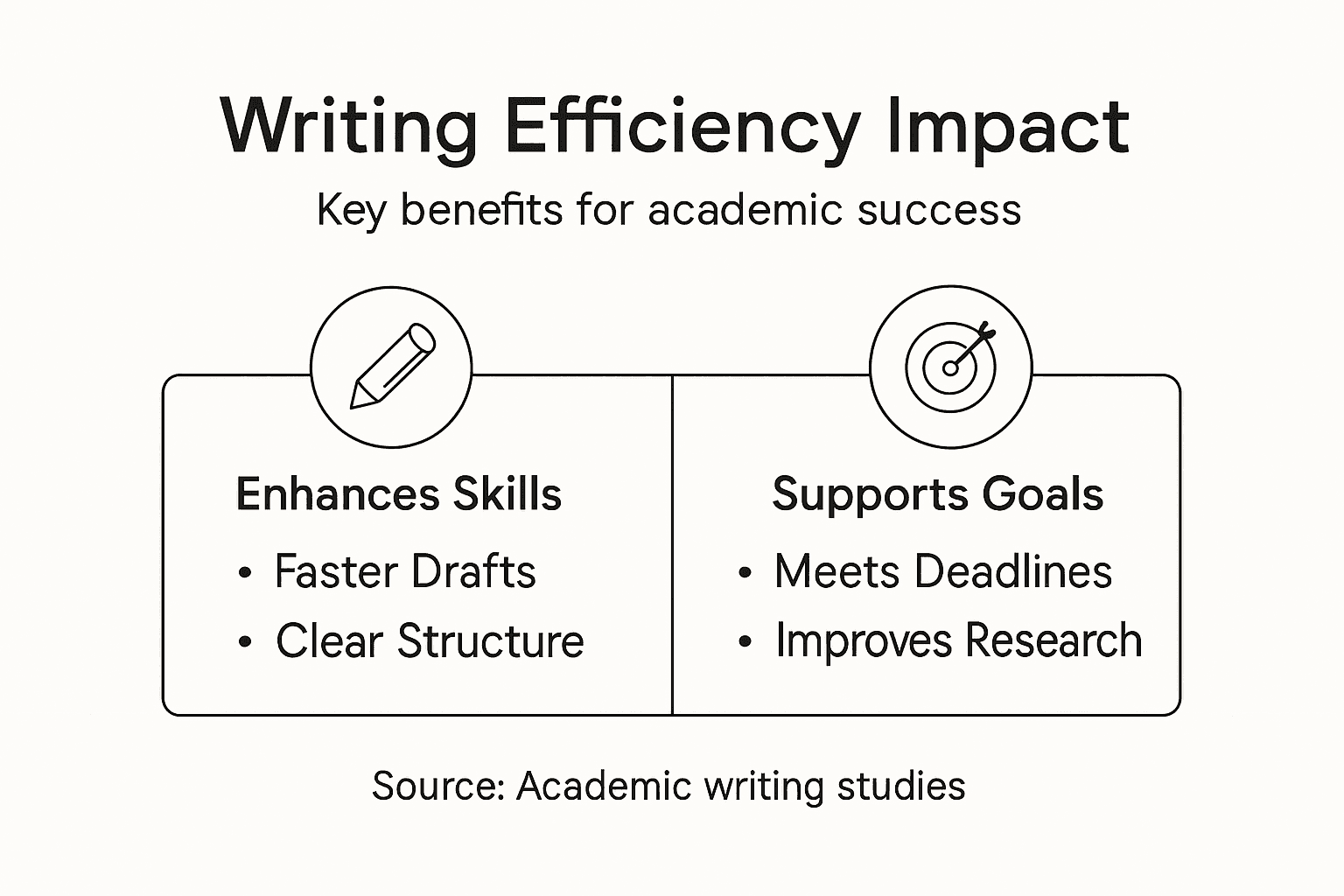 Why Improve Writing Efficiency: Real Academic Impact