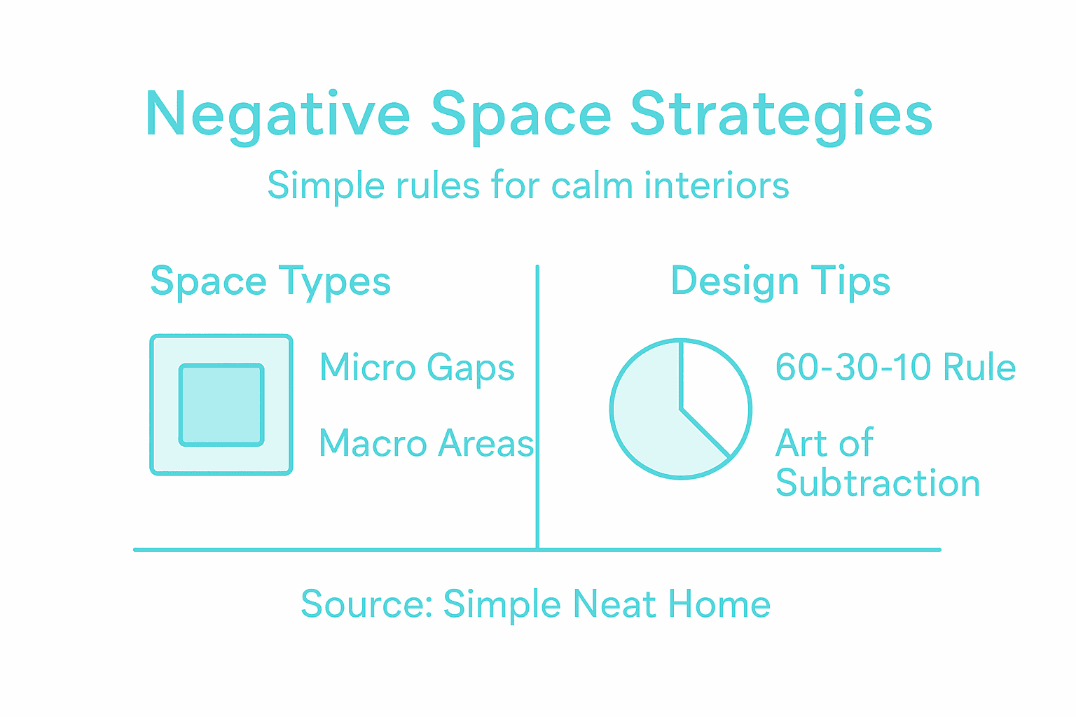 The Power of Negative Space in Home Design | Simple Neat Home
