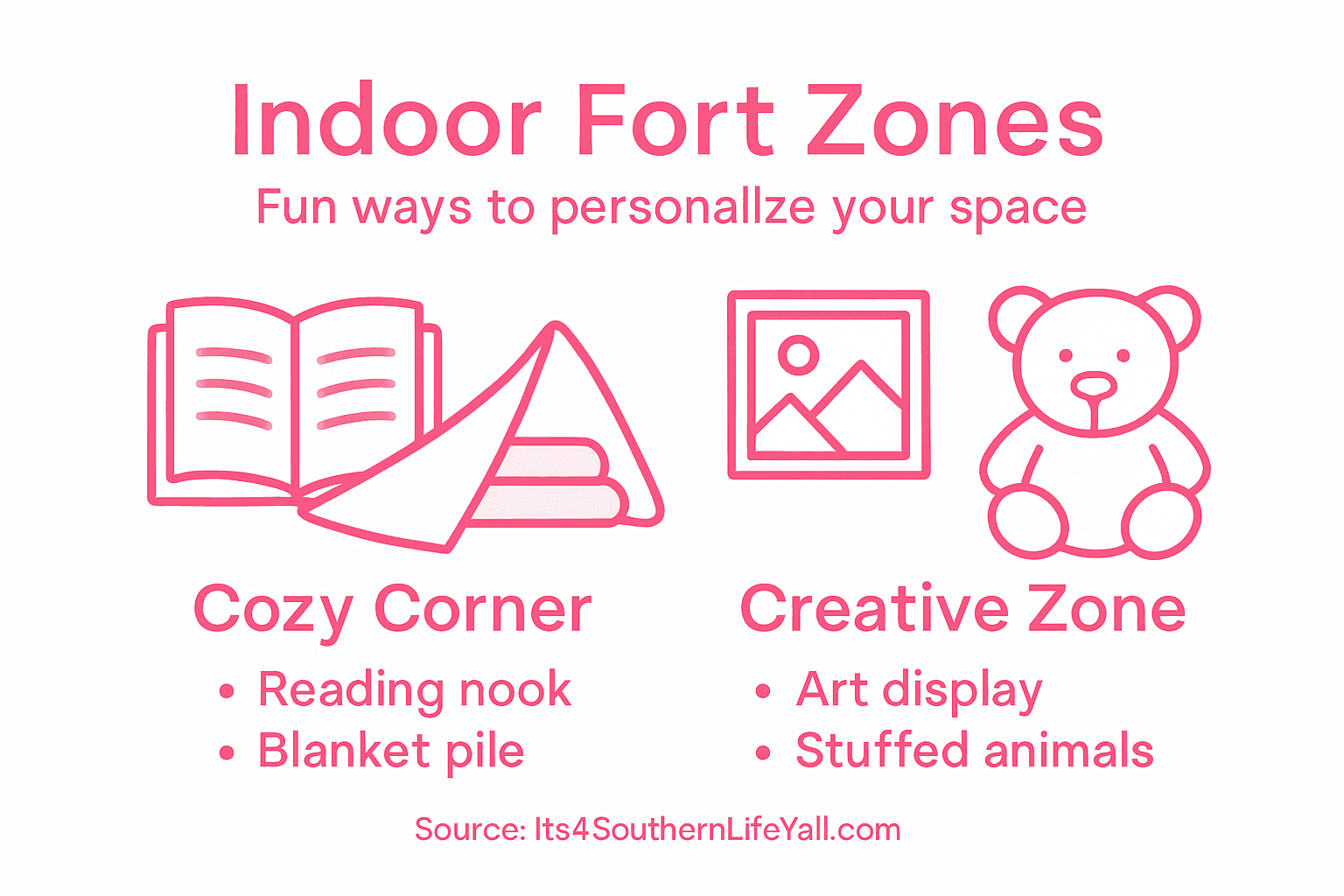 How to Create a Magical Indoor Fort with Your Kids Easily - It's a ...