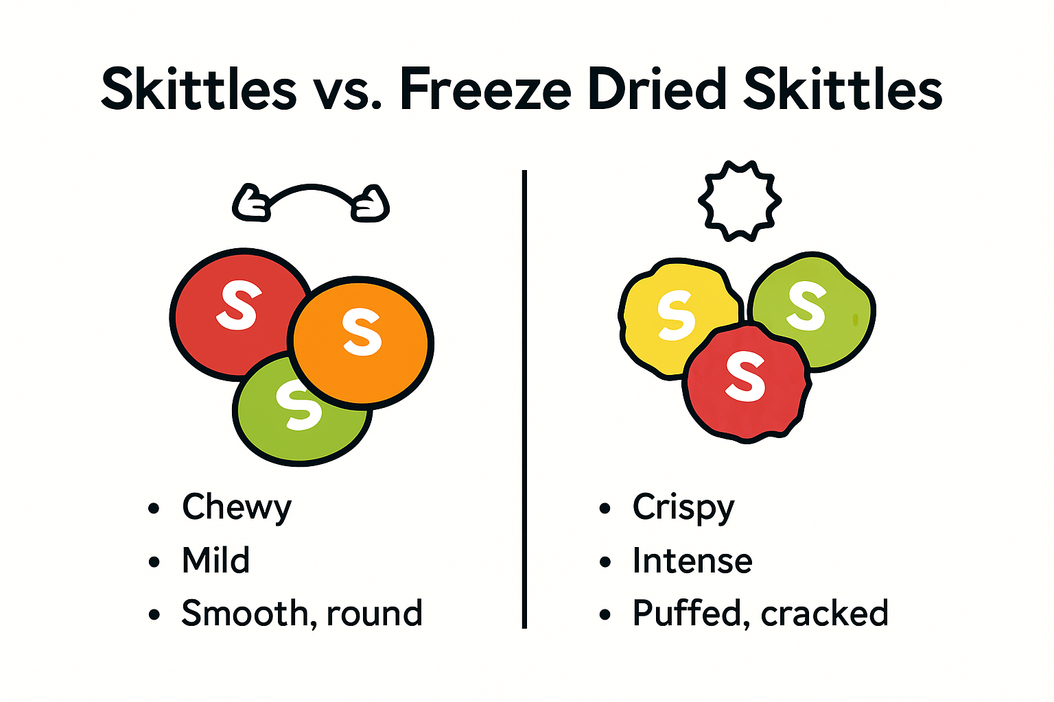 What Do Freeze Dried Skittles Taste Like? – Spaceman