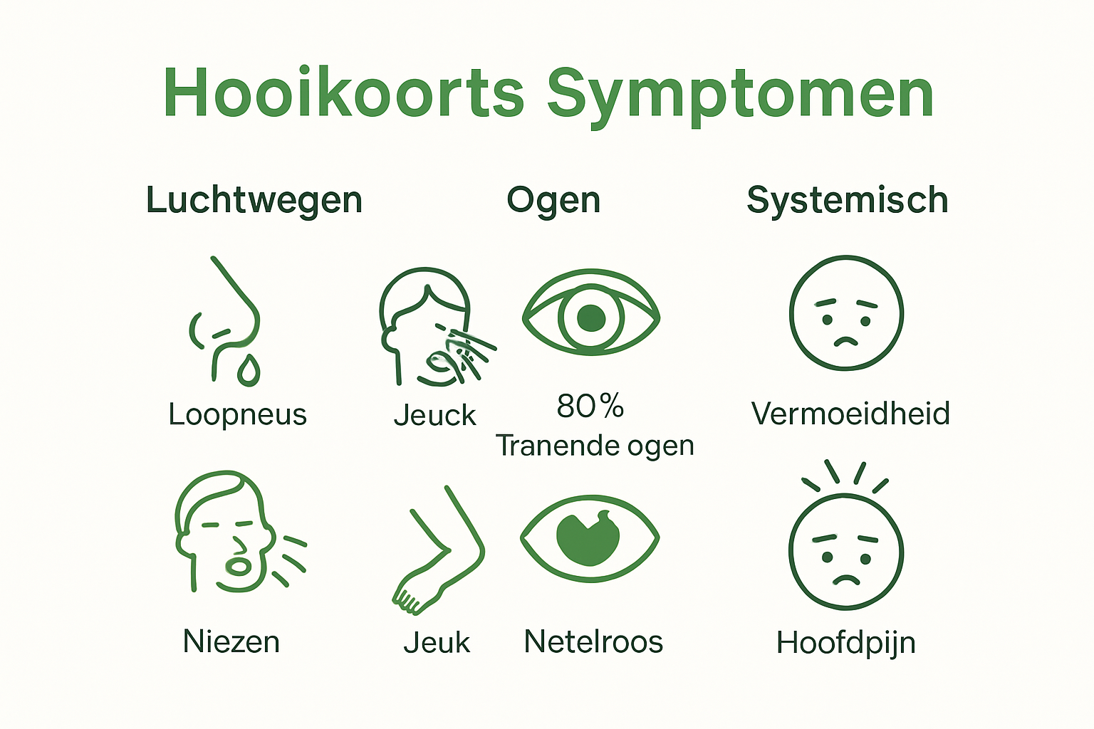 Symptomen hooikoorts begrepen: wat, waarom en hoe - Mijn Voedsel ...