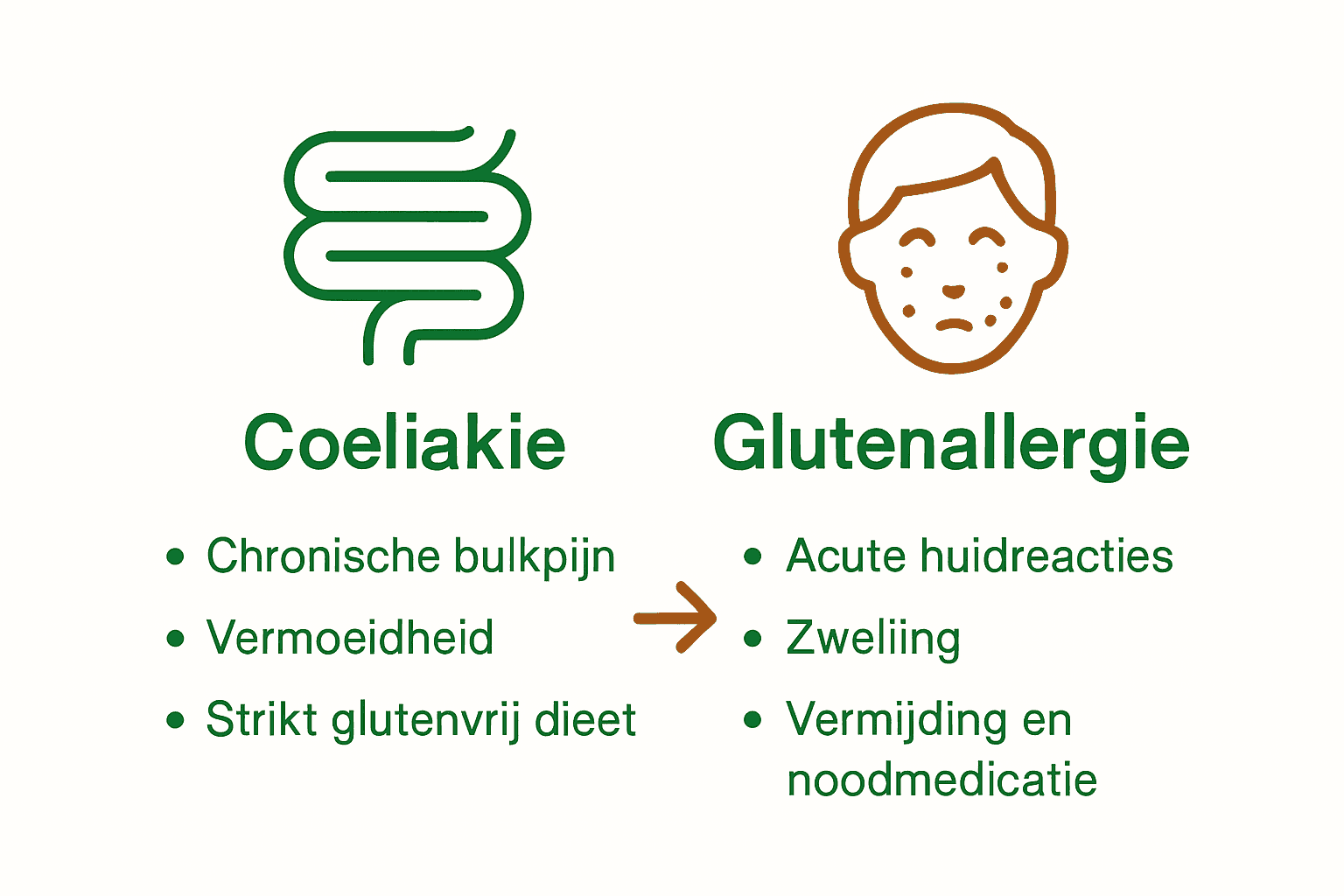 Verschil Coeliakie en Glutenallergie: Complete Uitleg - Mijn Voedsel ...
