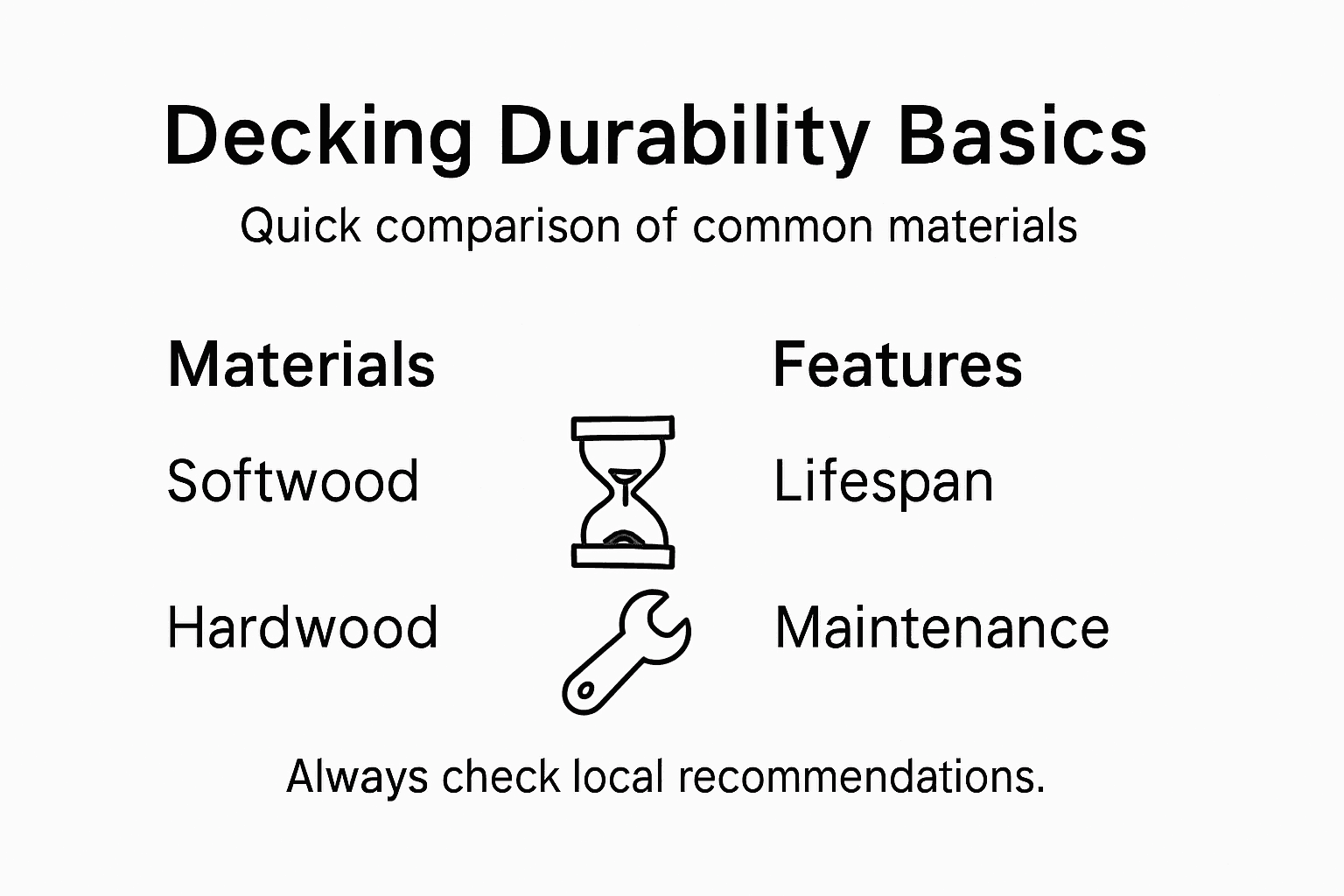 What Makes Decking Durable – Material Choices Explained