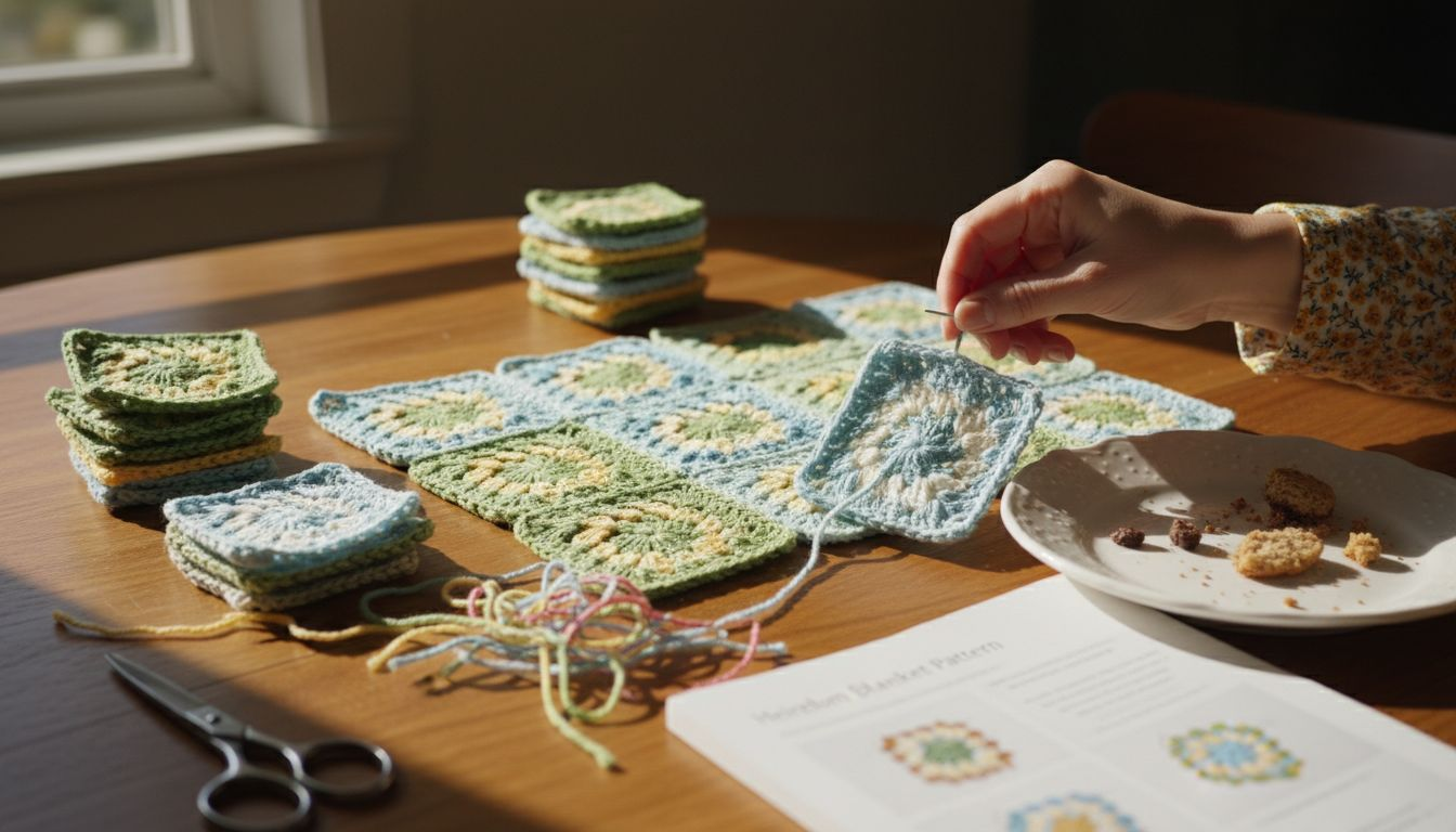How to Join Granny Squares for Seamless Crochet Projects – CRAFTISS