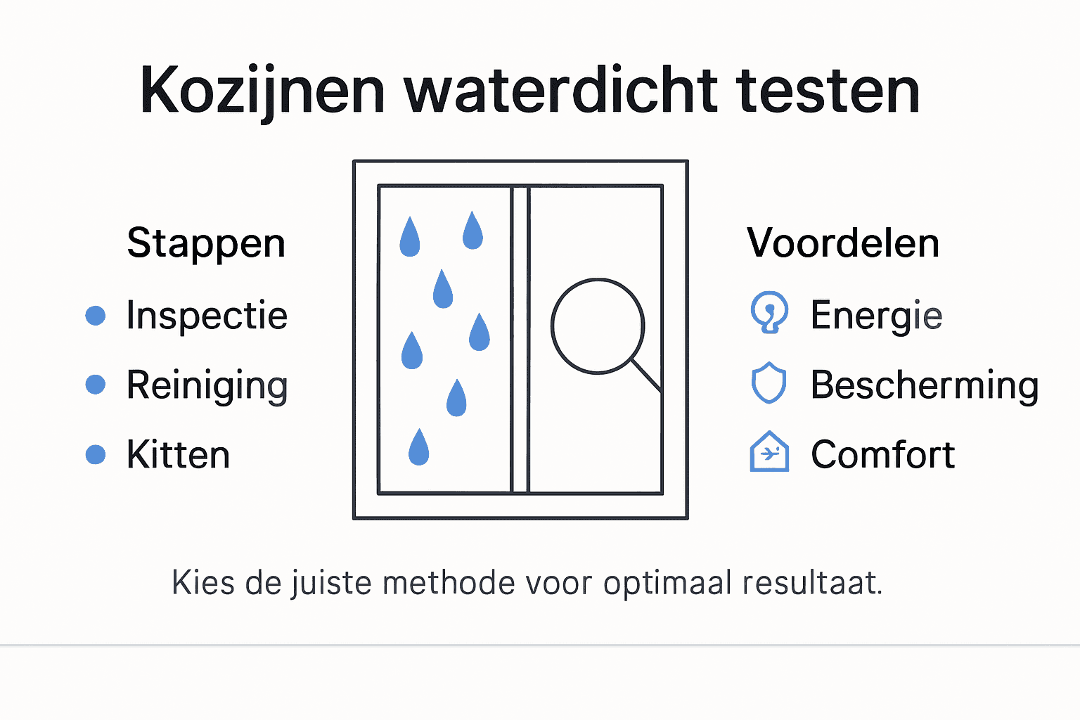Kozijnen waterdicht maken voor energiebesparing en bescherming ...