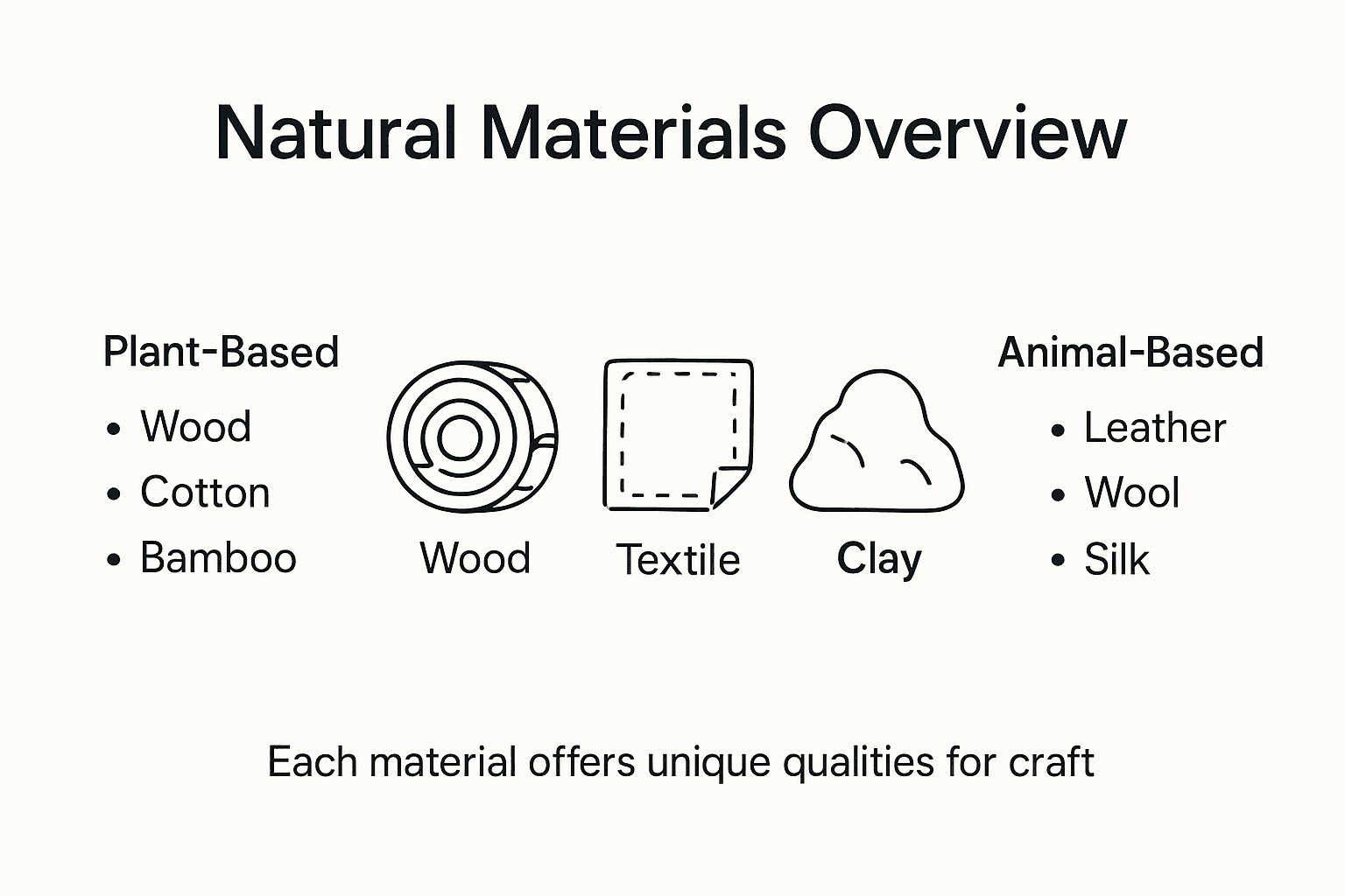 Natural Materials in Arts and Crafts: Enduring Impact