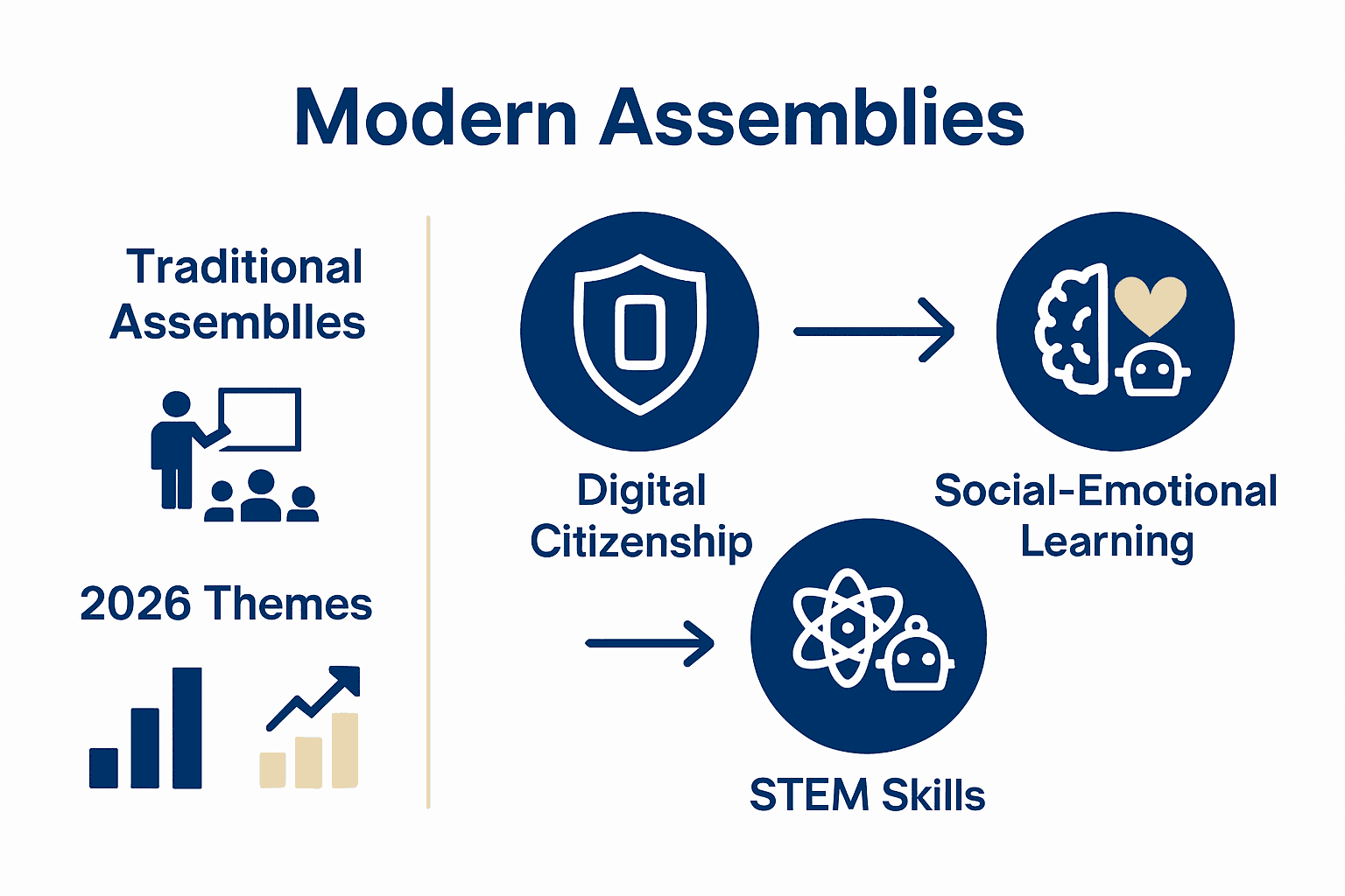 Complete Guide to Rising Assembly Themes 2026 - Scheer Genius Assembly Shows
