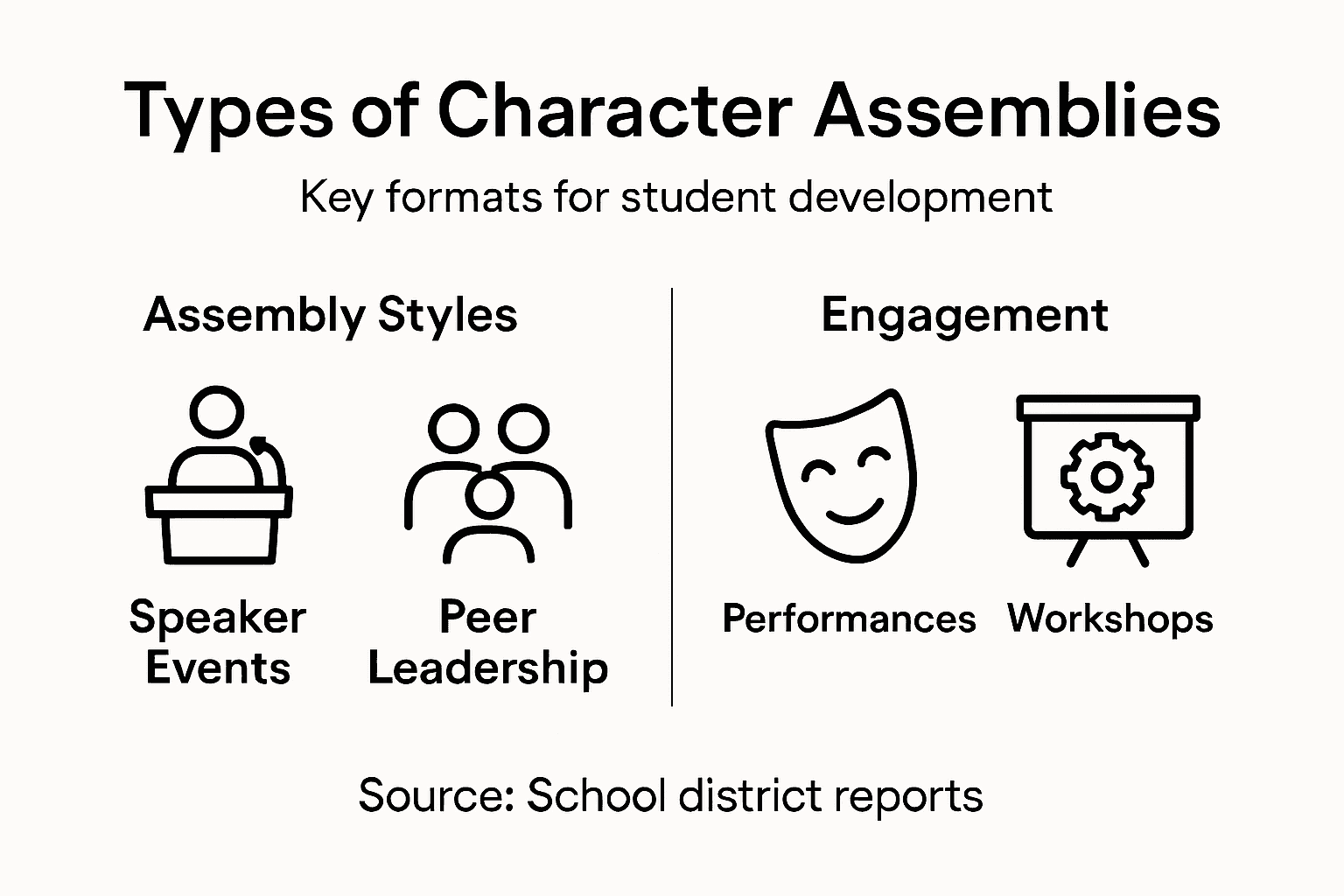 Assemblies and Character Building in Schools - Academic Entertainment