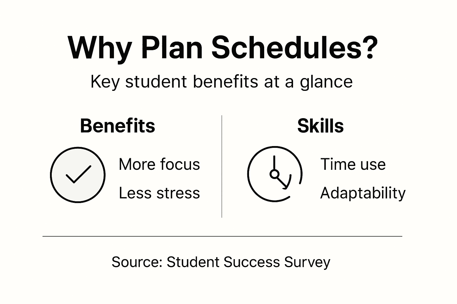 Why Plan Schedules: Key to Student Success – Optio Station: Best ...