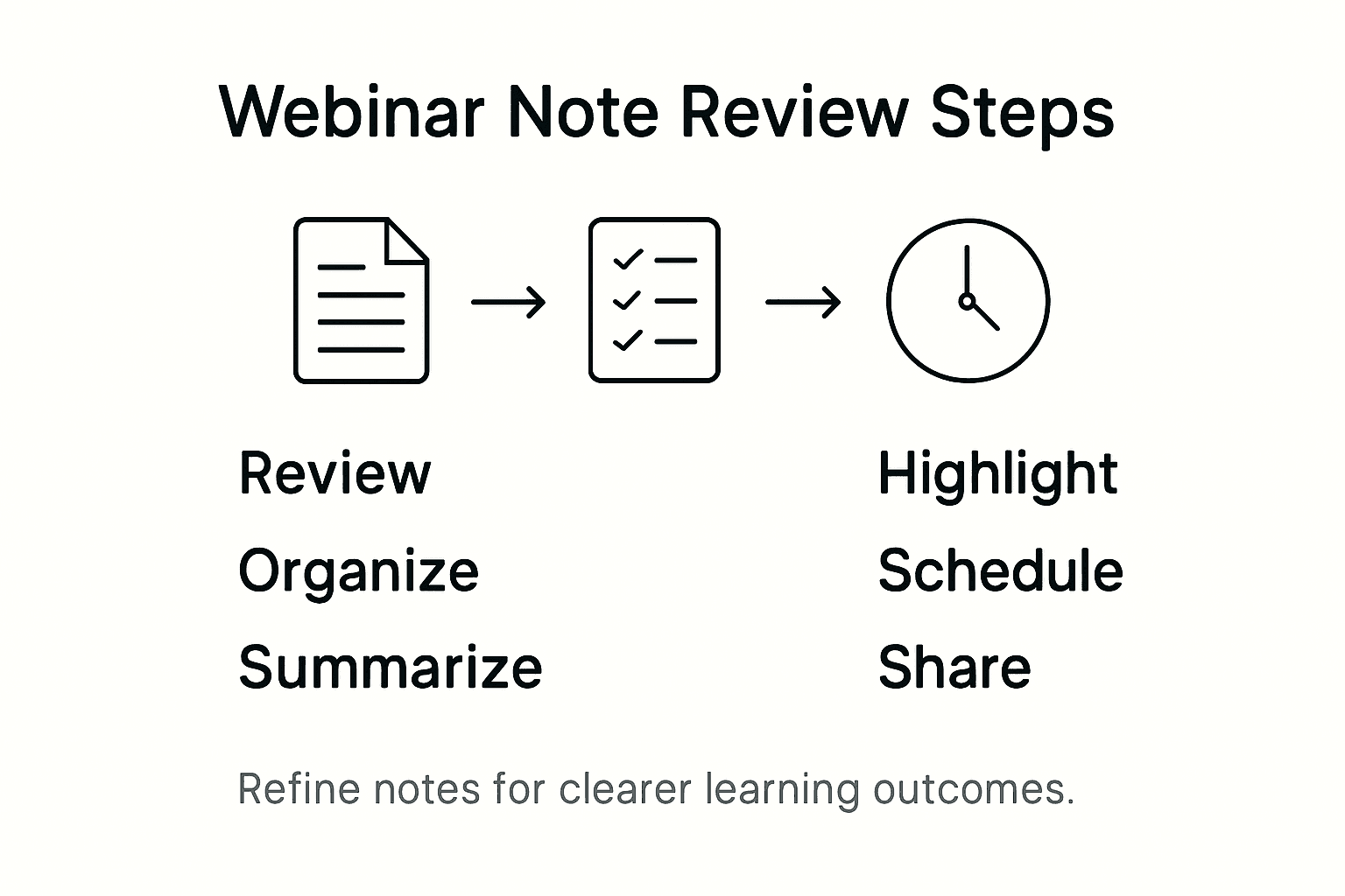 How to Take Smart Webinar Notes for Faster Learning
