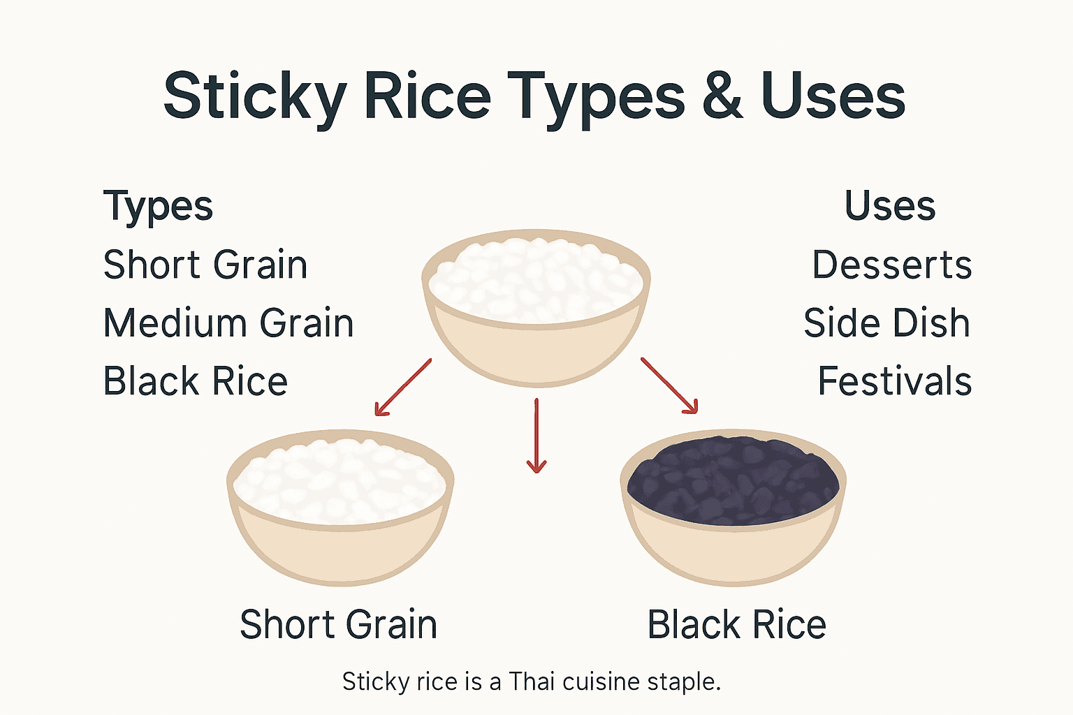 Sticky Rice Explained: Flavor, Types, and Thai Traditions