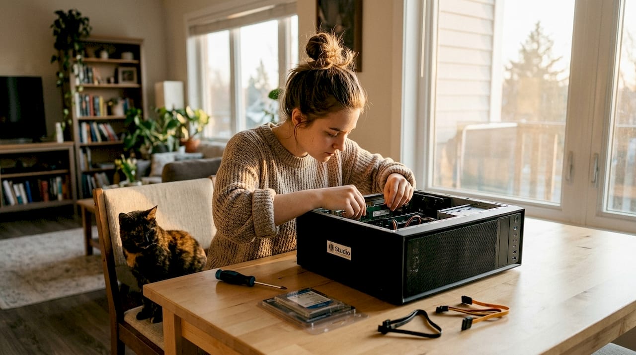 Studio pc components for music production explained