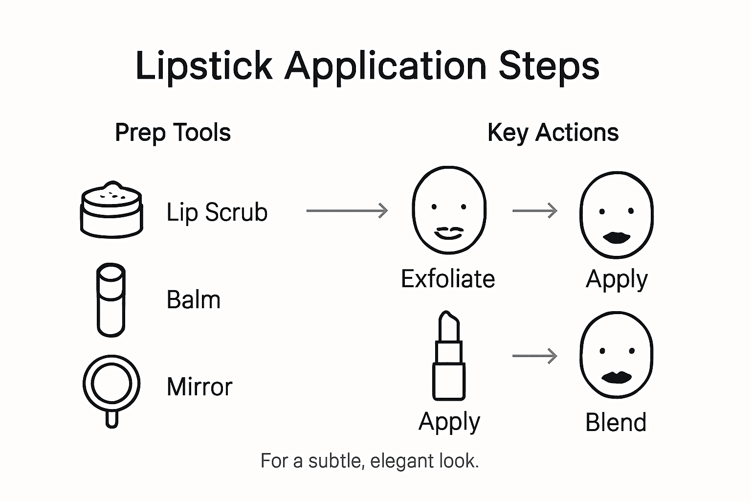 Master Subtle Lipstick Application for Effortless Elegance – Luméra ...