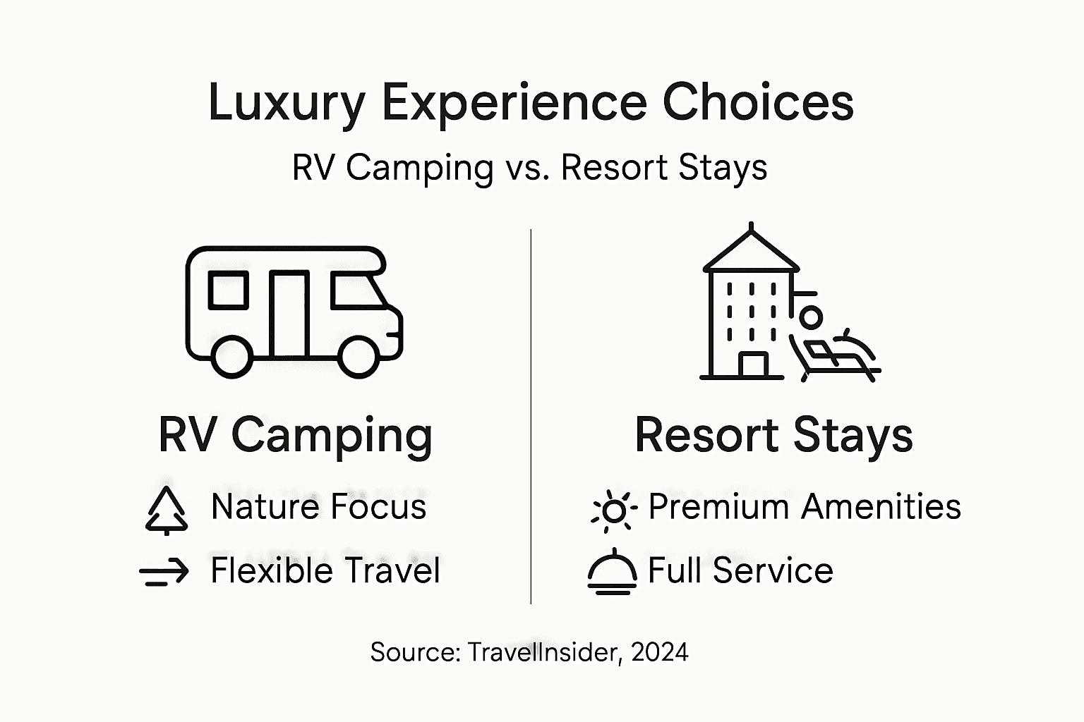 RV Camping vs Resorts: Choosing Your Luxury Experience