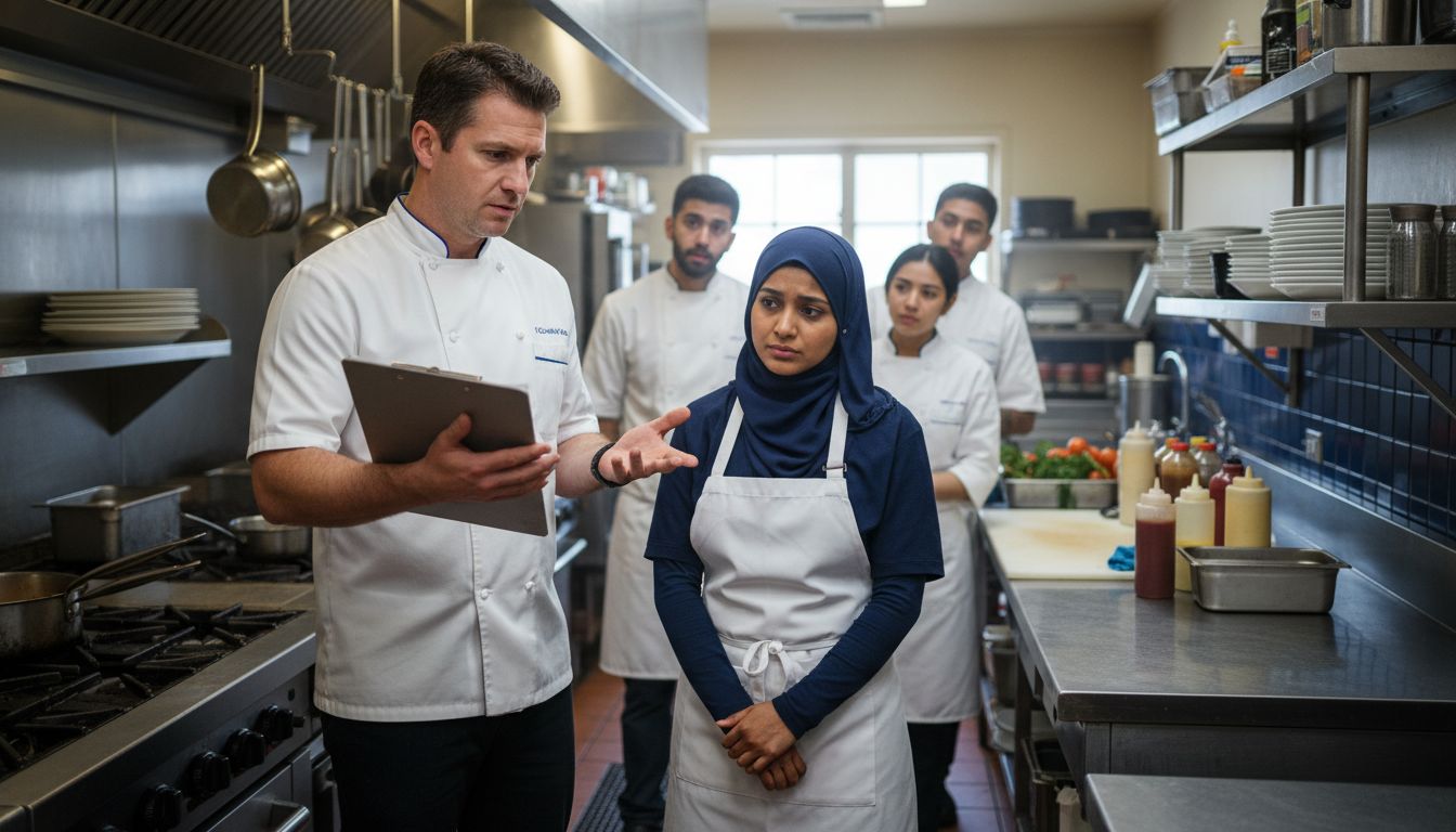 Religious Discrimination in Garden Grove Food Service | Serendib Law Firm