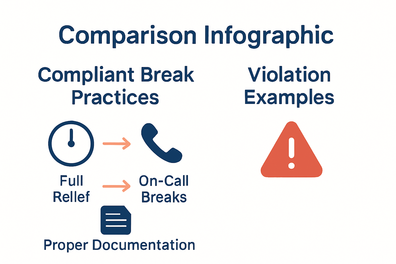 Orange Security-Guard Break Violations Explained | Serendib Law Firm