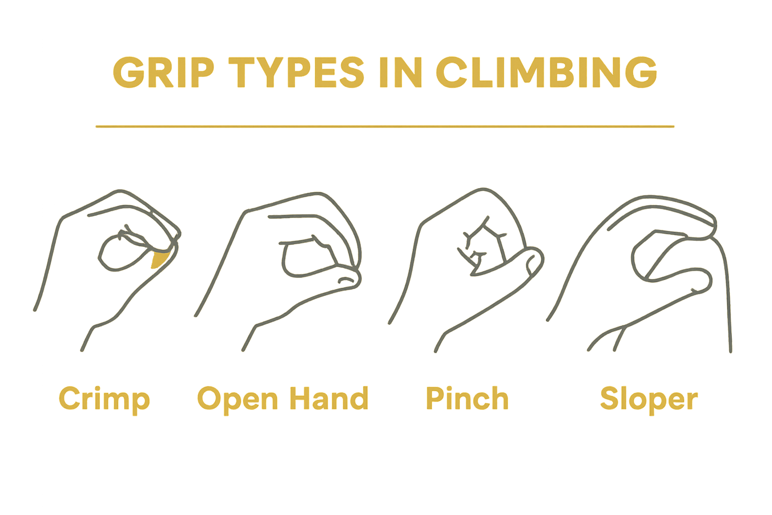 open hand grip