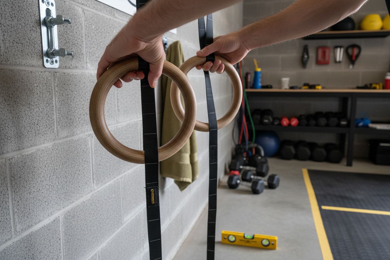 Step by Step Gymnastic Rings Setup for Perfect Training - Gripnatic