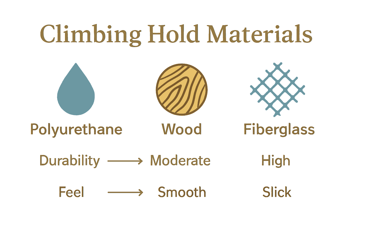 Complete Guide to Types of Climbing Holds - Gripnatic