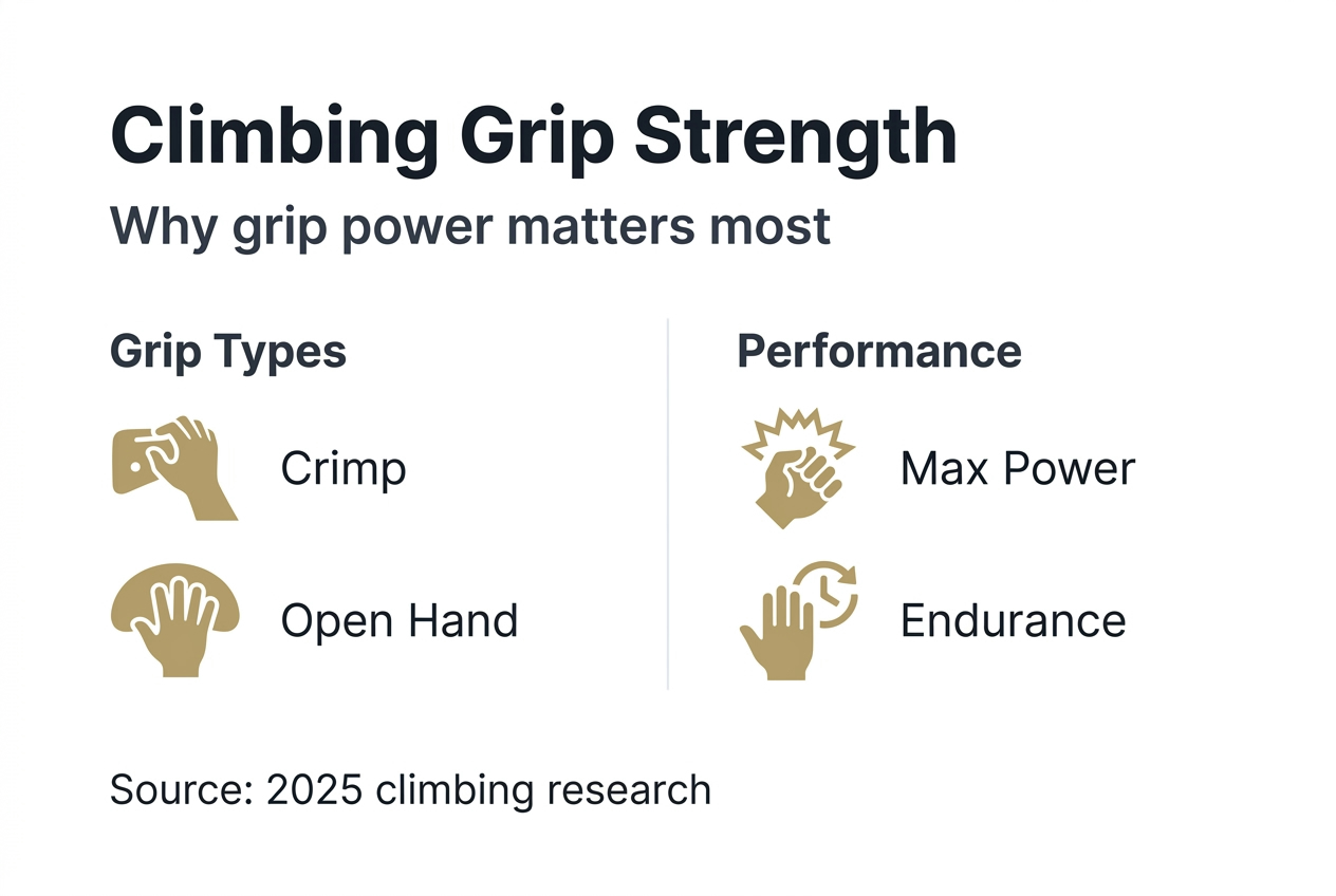 Grip strength meaning: what climbers need to know in 2026 - Gripnatic