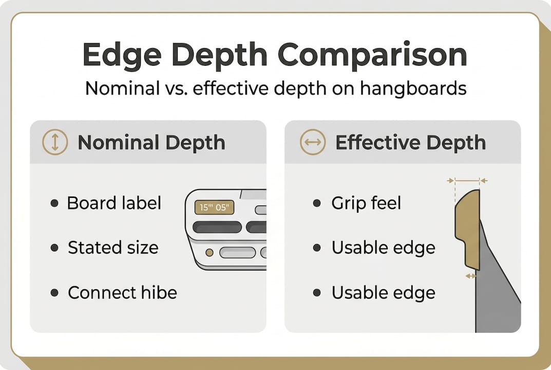 Edge Depth in Hangboards: What Climbers Need to Know - Gripnatic