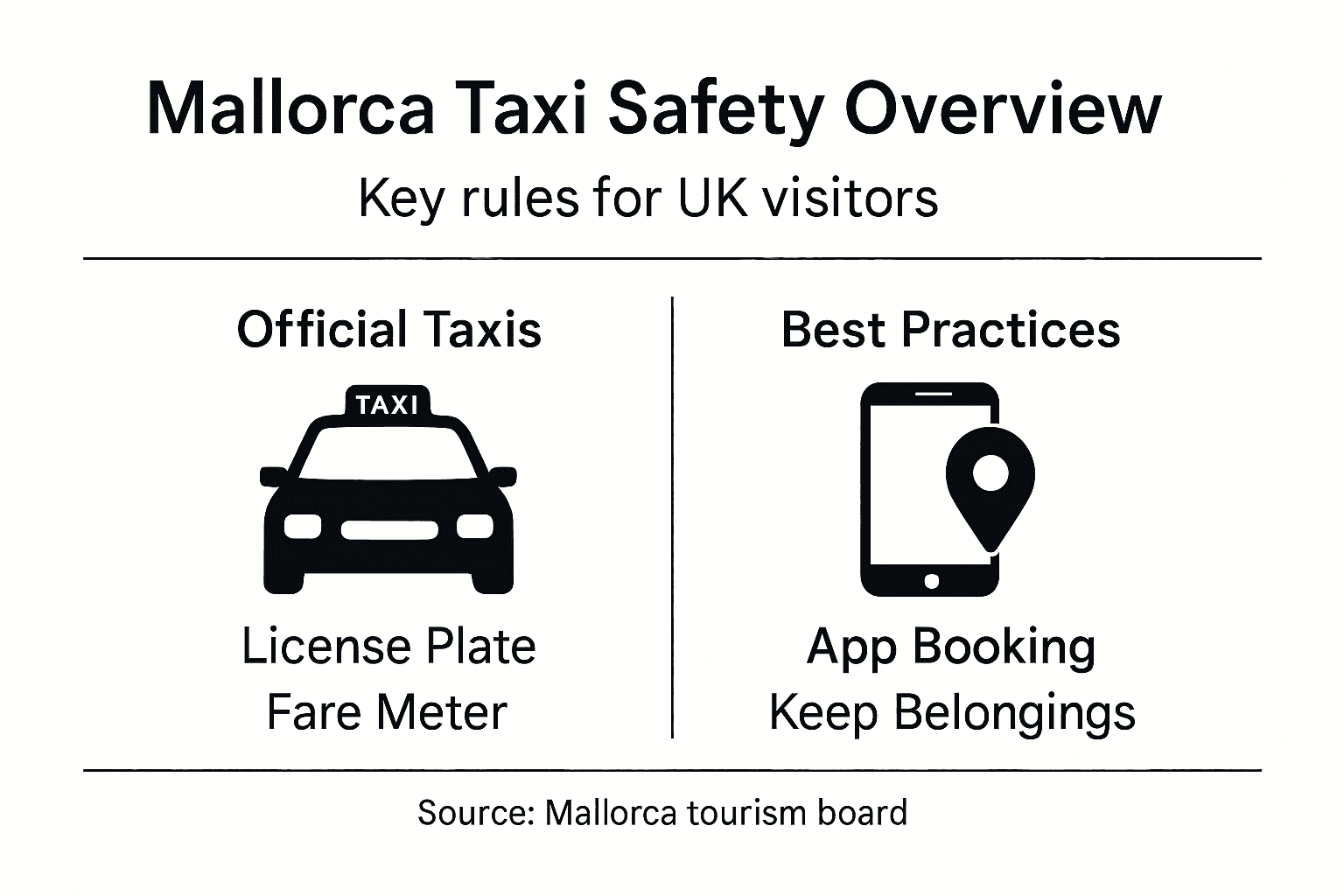 Taxi Safety in Mallorca – What UK Tourists Need - Mallorcab