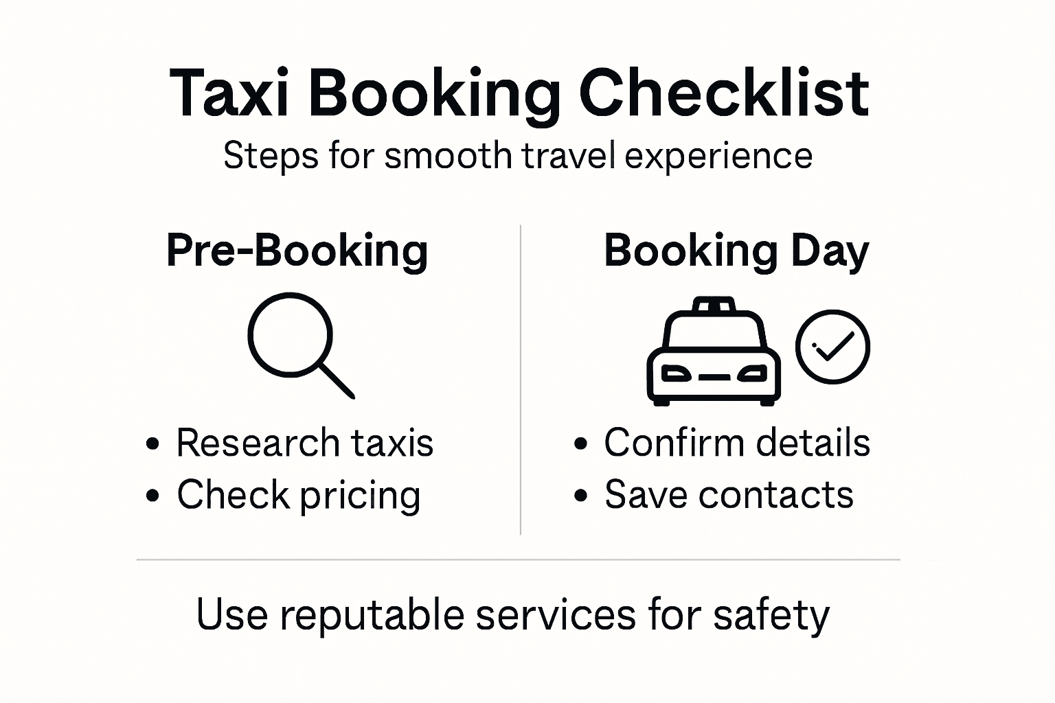 Problem Solving Taxi Booking Issues for Travelers - Mallorcab
