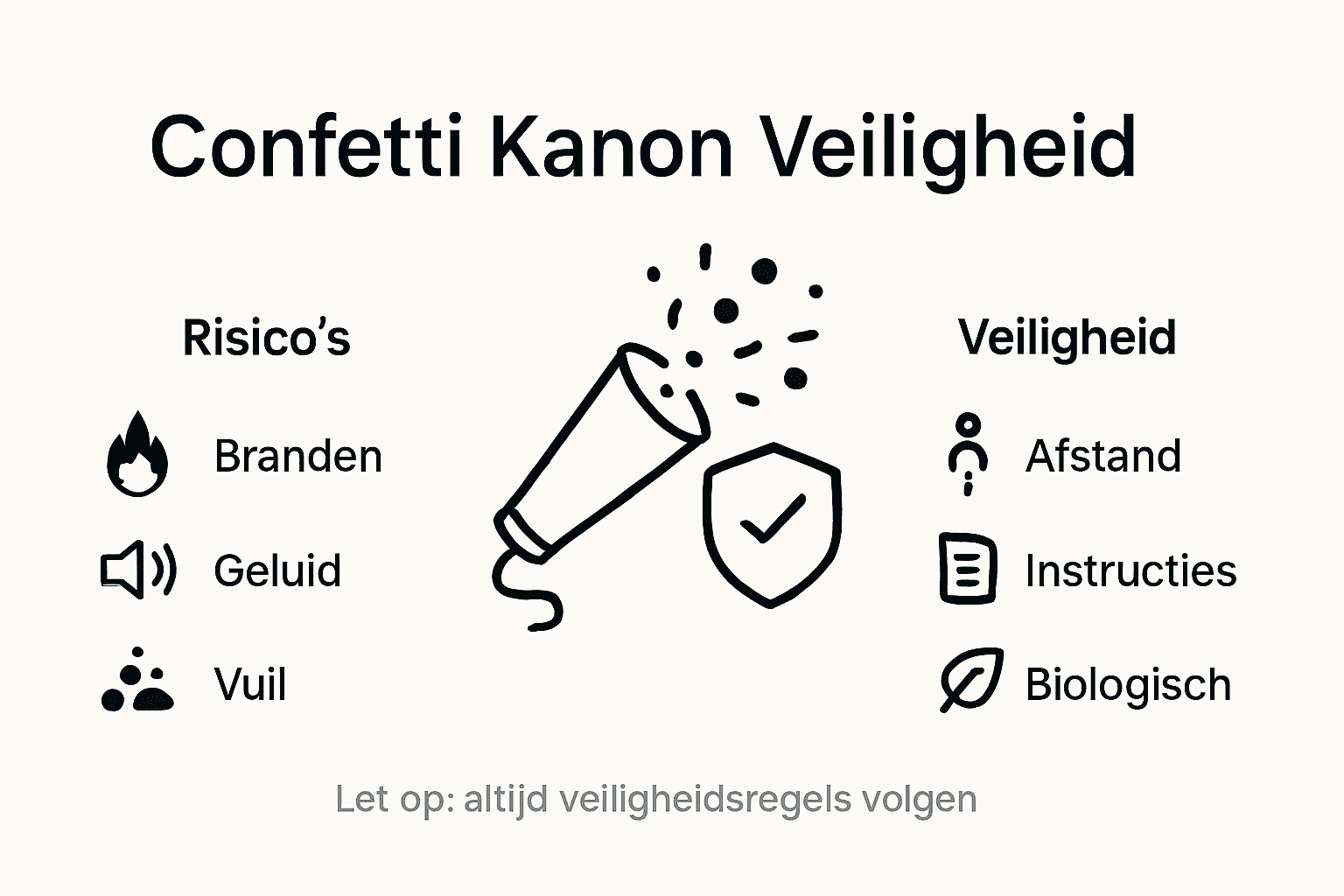 Betekenis Confetti Kanon: Feestelijk Effect en Veiligheid – PartyPro.nl