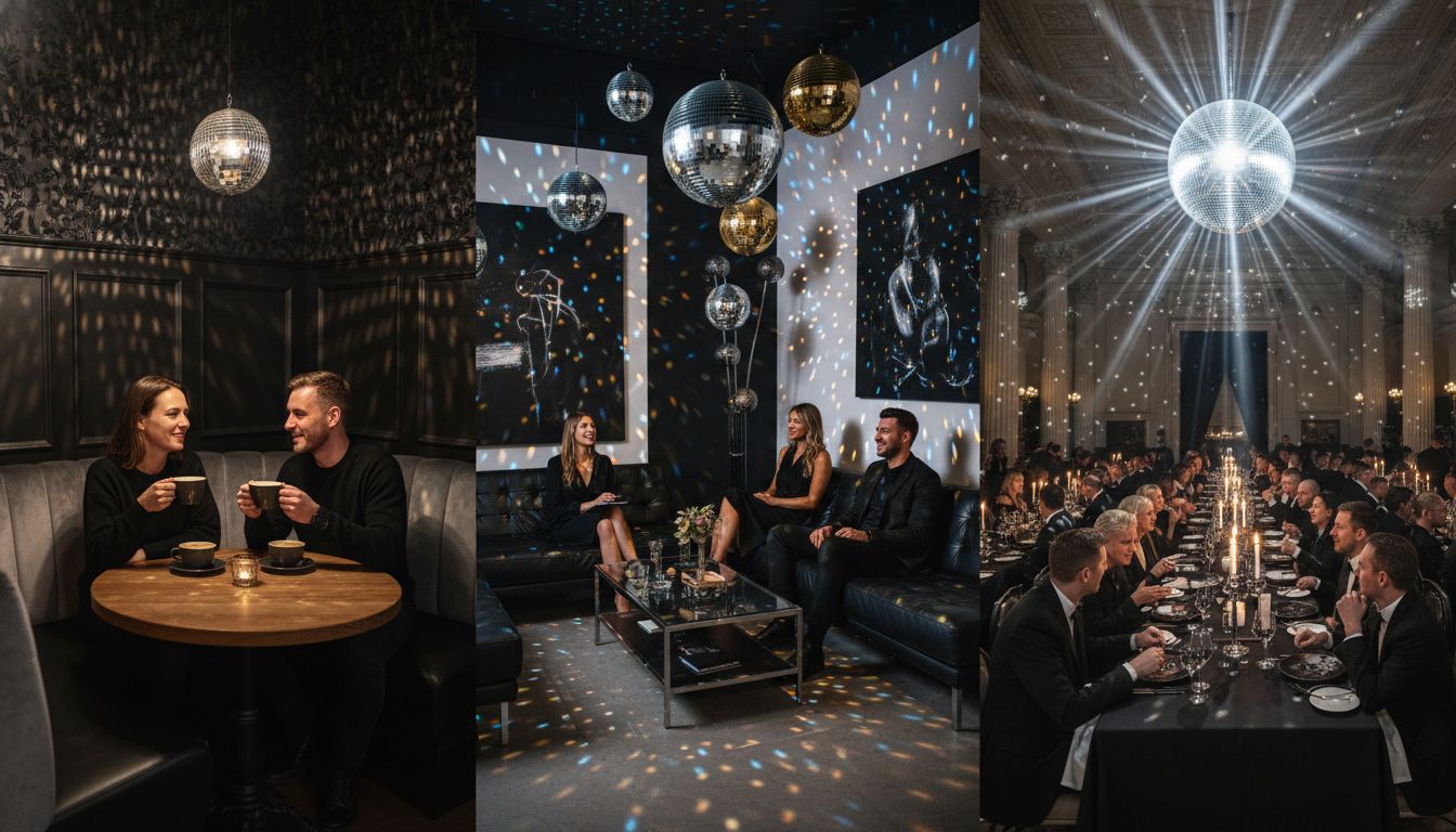 Complete Guide to Mirror Balls in Restaurants - Mirror Balls
