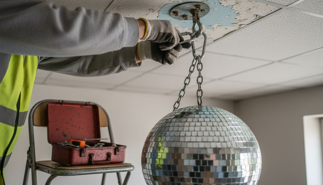 Step by Step Mirror Ball Setup for Events and Parties - Mirror Balls